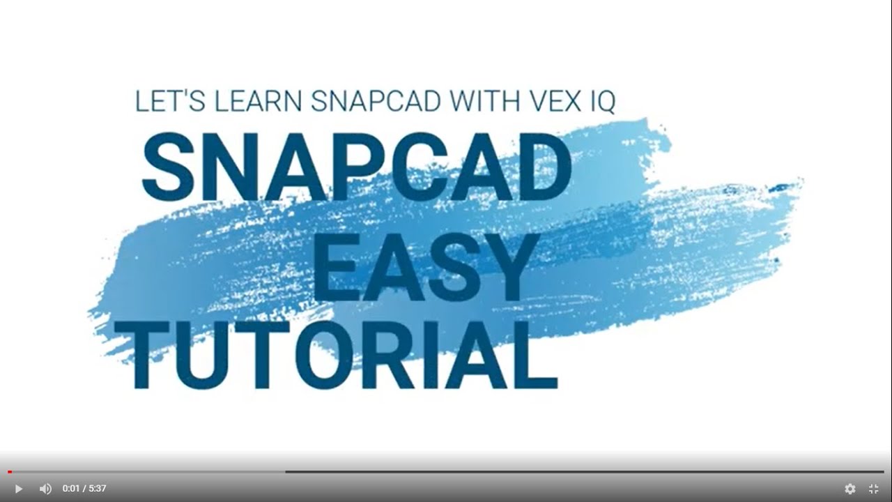 SNAPCAD TUTORIAL - YouTube