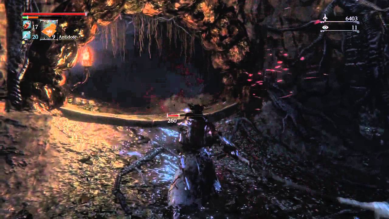 Bloodborne - Pthumerian Labyrinth layer 1 - Chalice Dungeon - YouTube