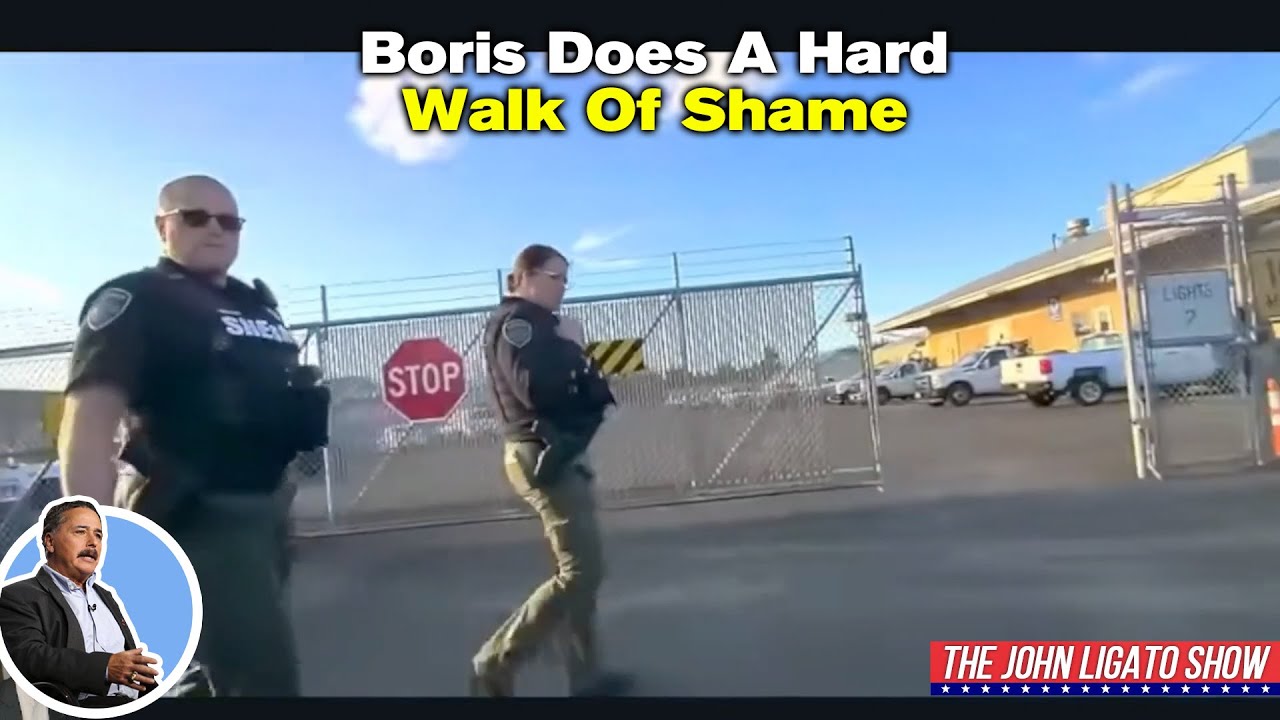Boris Does A Hard Walk Of Shame - YouTube