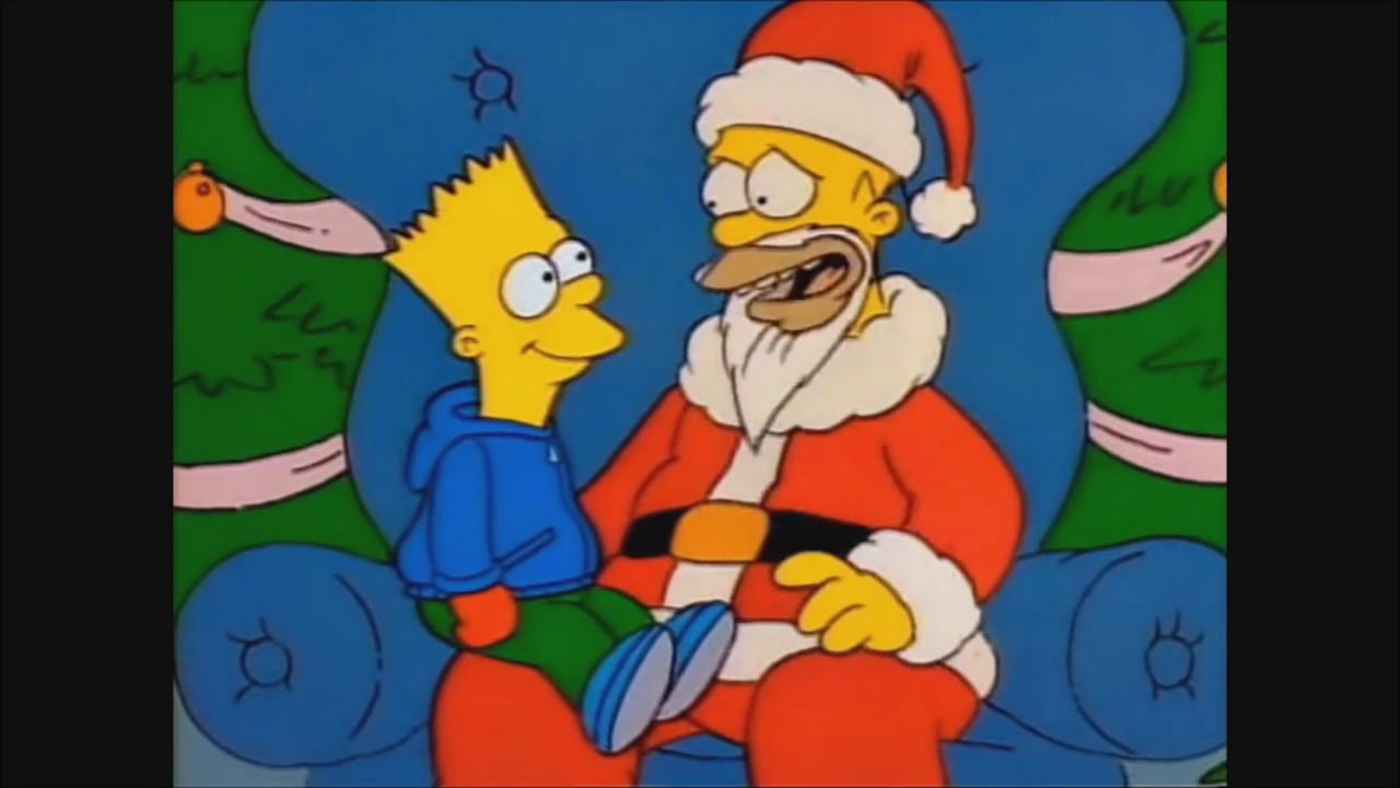 The Simpsons - Simpsons Roasting on an Open Fire (S1 E1) Homer Gets A ...