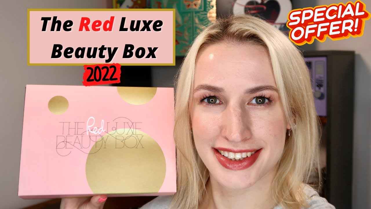 The Red Luxe Beauty Box 2022 - YouTube