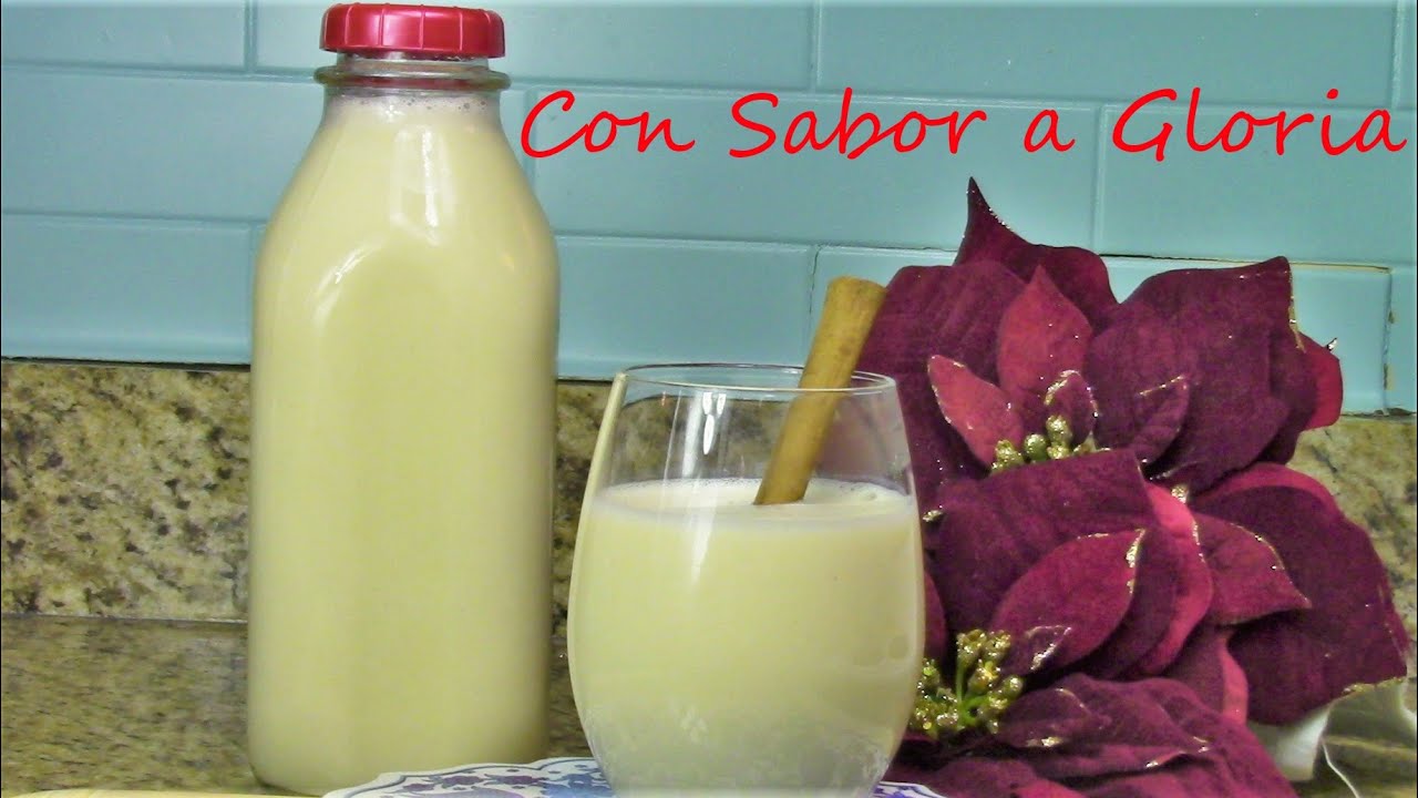 Rompope casero para disfrutar, regalar o vender... ¡MUCHO más rico que ...