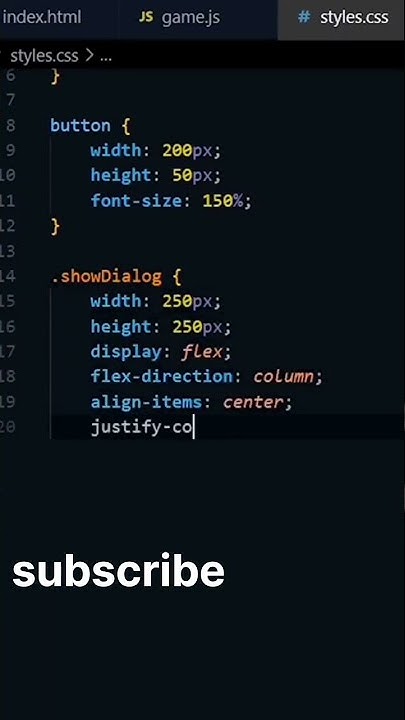 how to make pop-up html CSS #webdevelopment #webdesign #websites - YouTube