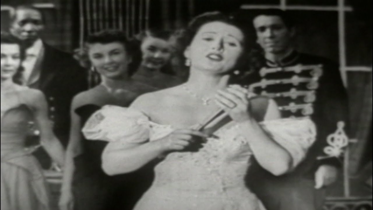 Mimi Benzell Selection from "The Merry Widow" on The Ed Sullivan Show ...