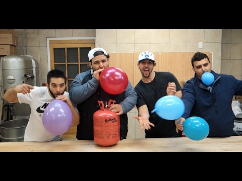 HELIUM CHALLENGE!!! - YouTube