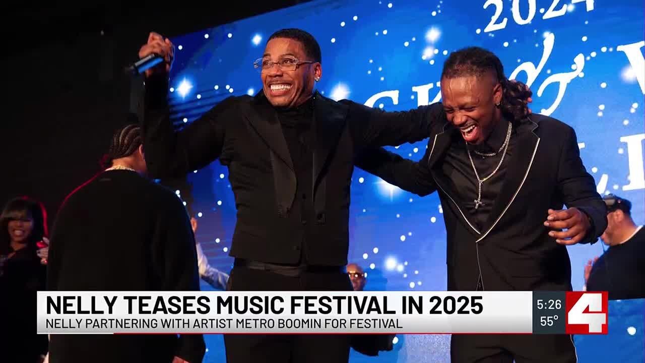 Nelly teases St. Louis festival for 2025 - YouTube