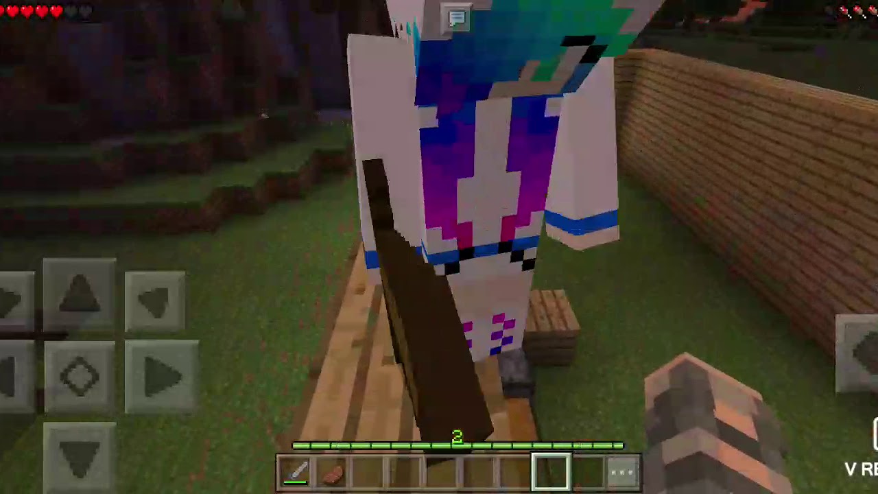 Minecraft PE выживание с подругой 2# серия ,,ванильное выживание ...