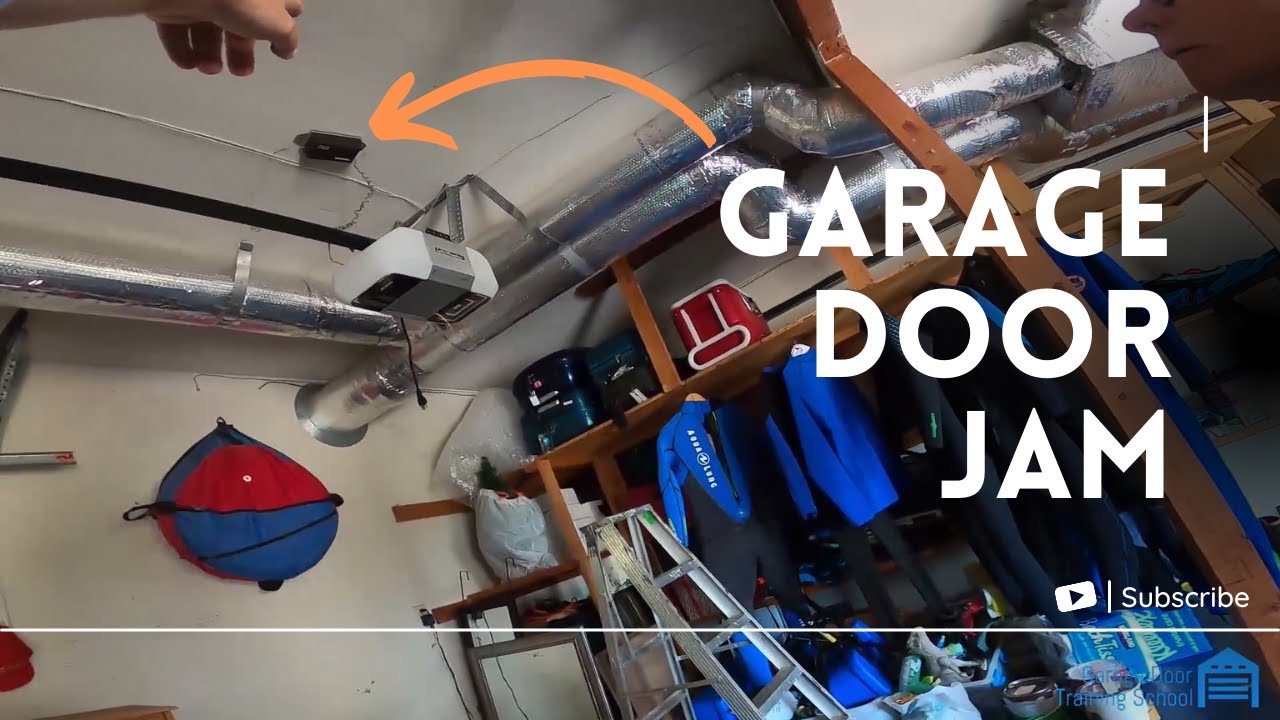 Door Jam Fix + Opener Install | What Was the Previous Installer ...