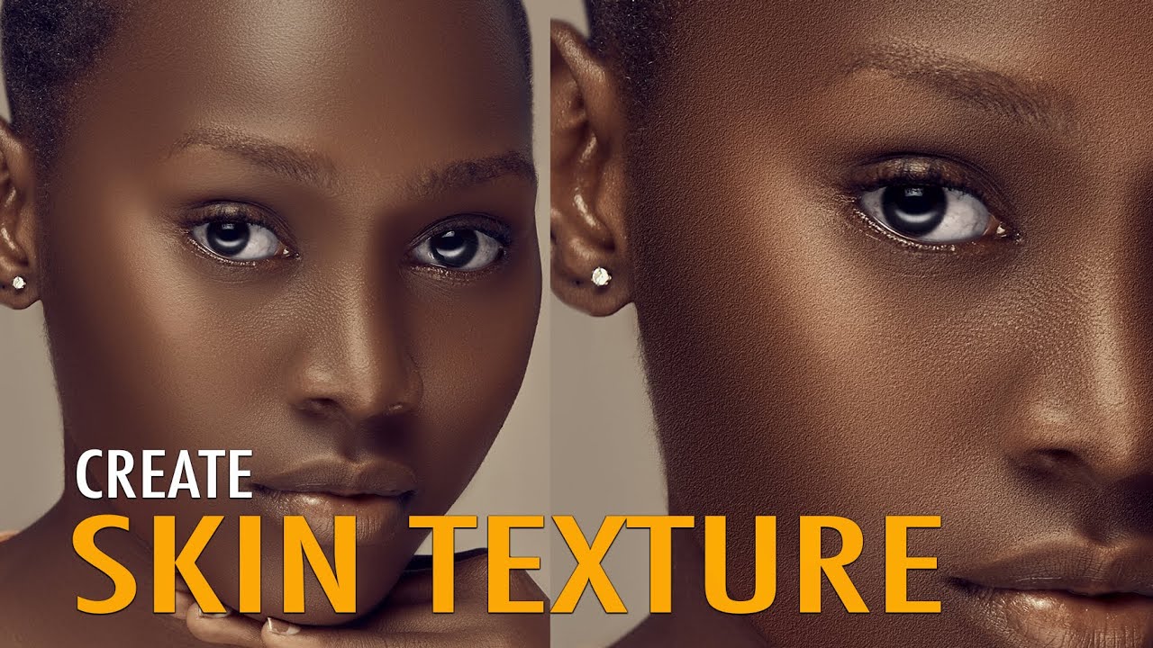How To Create Realistic Skin Texture In Photoshop - YouTube