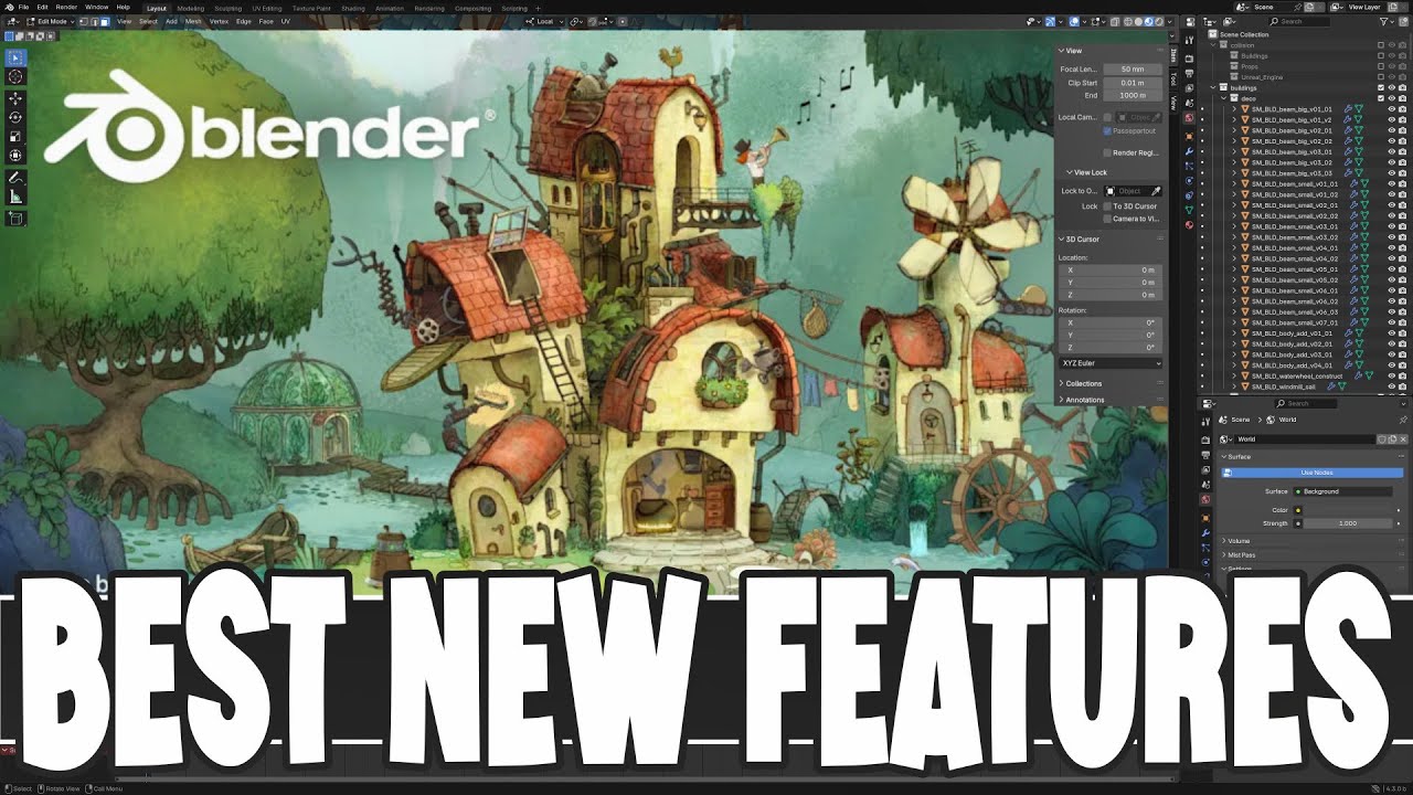 Blender 4.3 Released -The Best New Features Hands-On - YouTube