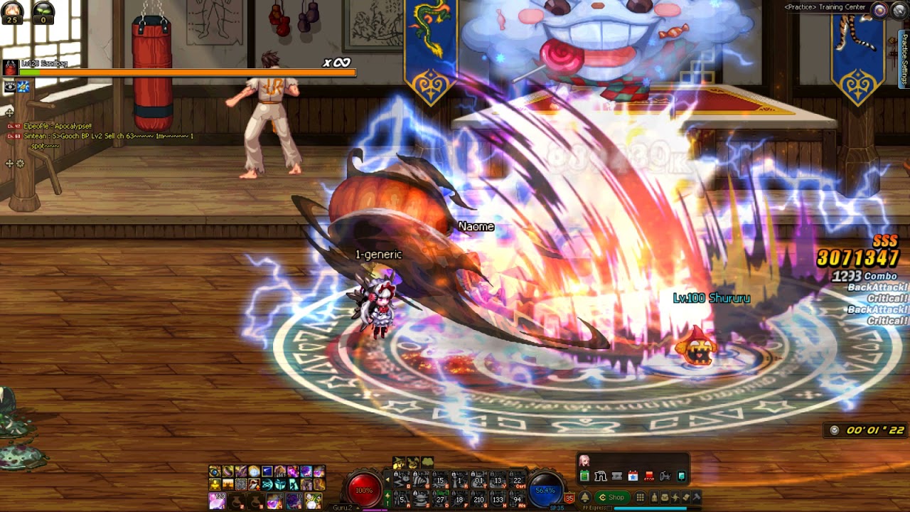 [DFO Global] Neo: Witch 30s Sandbag (Post Spectre Patch) - YouTube