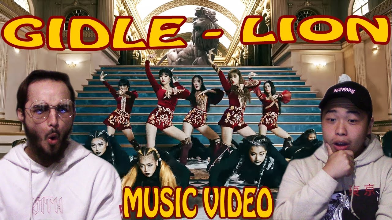 GIDLE LION REACTION!!! - YouTube