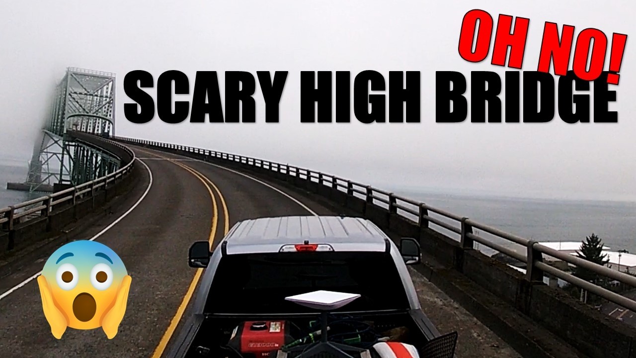 See Why This Bridge is Too Scary for Many Drivers. How high is too high ...
