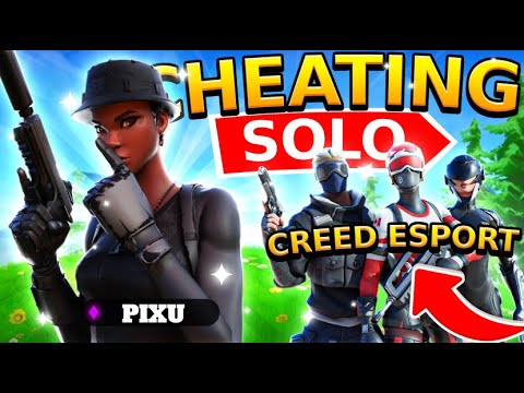 CHEATING With The Best Fortnite CHEAT in Ranked 🏆ft. Creed Esport - YouTube