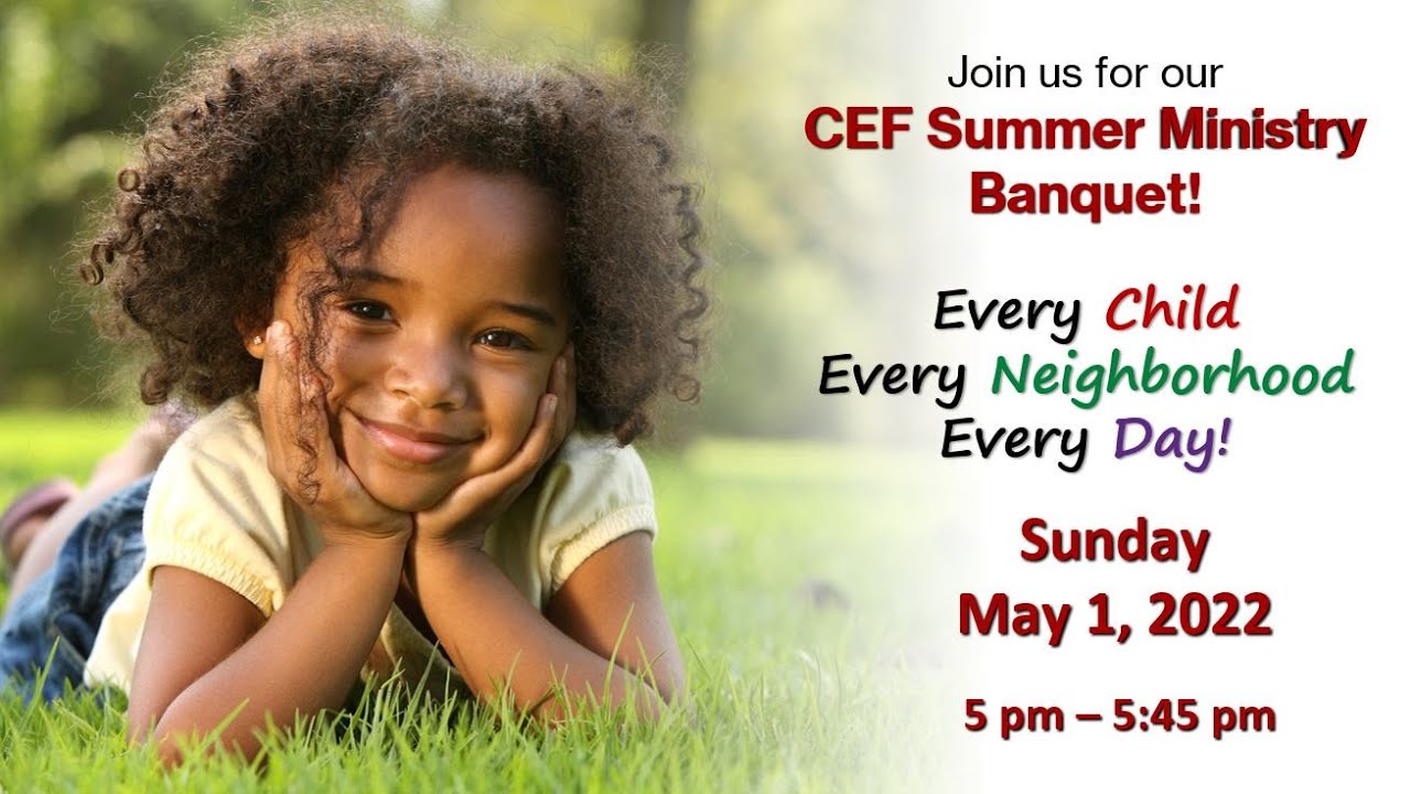 Welcome to Our CEF Spring Banquet Fundraiser 2022! - YouTube