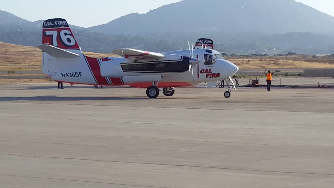 Ramona Air Attack Base (CALFIRE) - YouTube