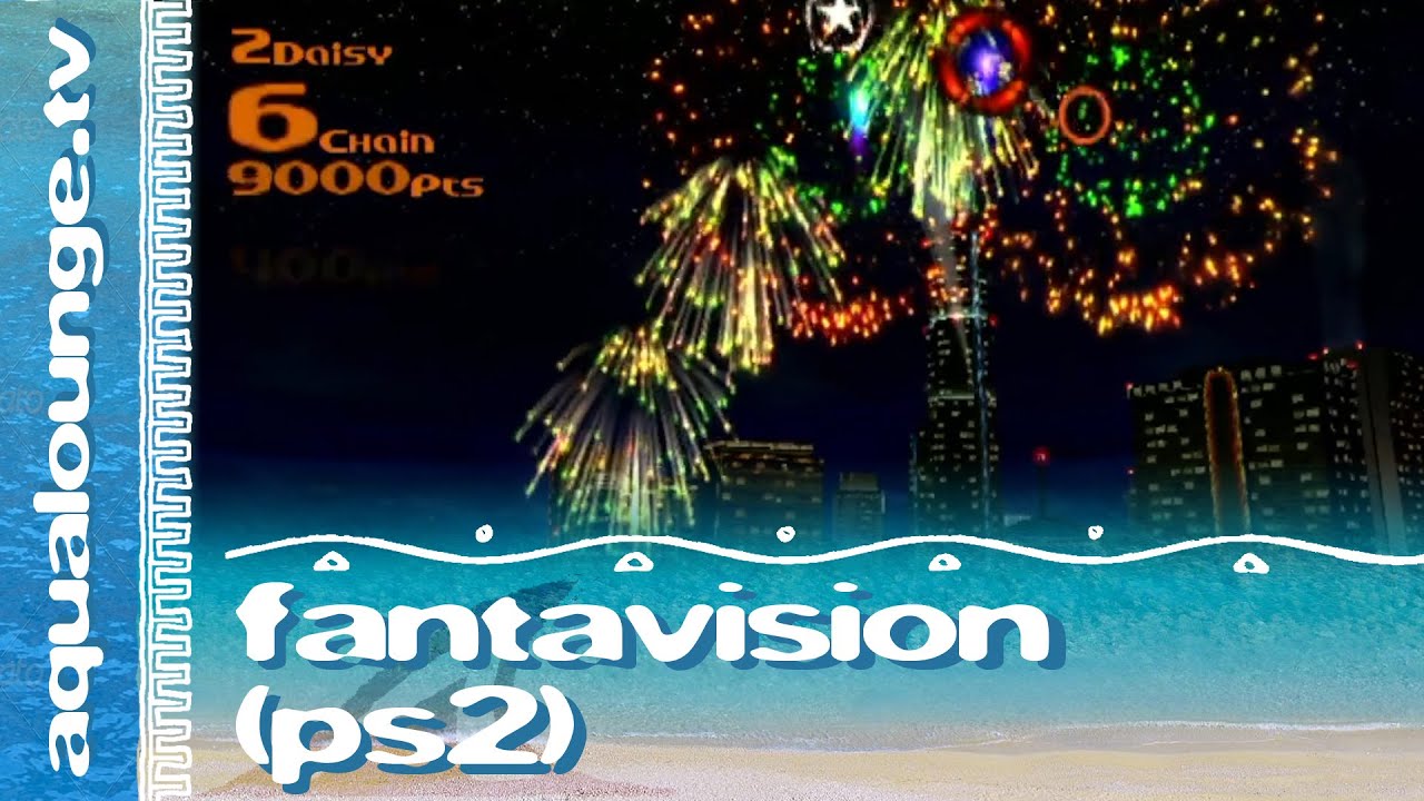 Fantavision (PS2) // pretty lights - aqualounge retro - YouTube