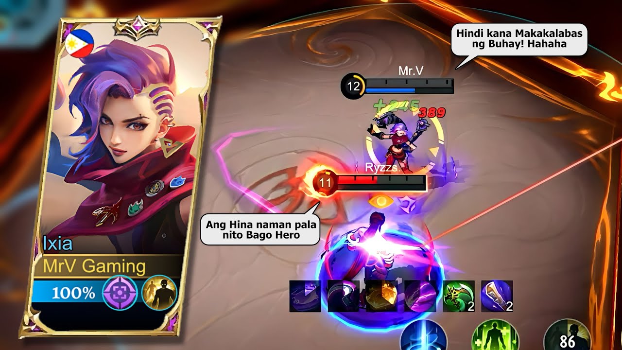 Ixia can survive this? MLBB - YouTube