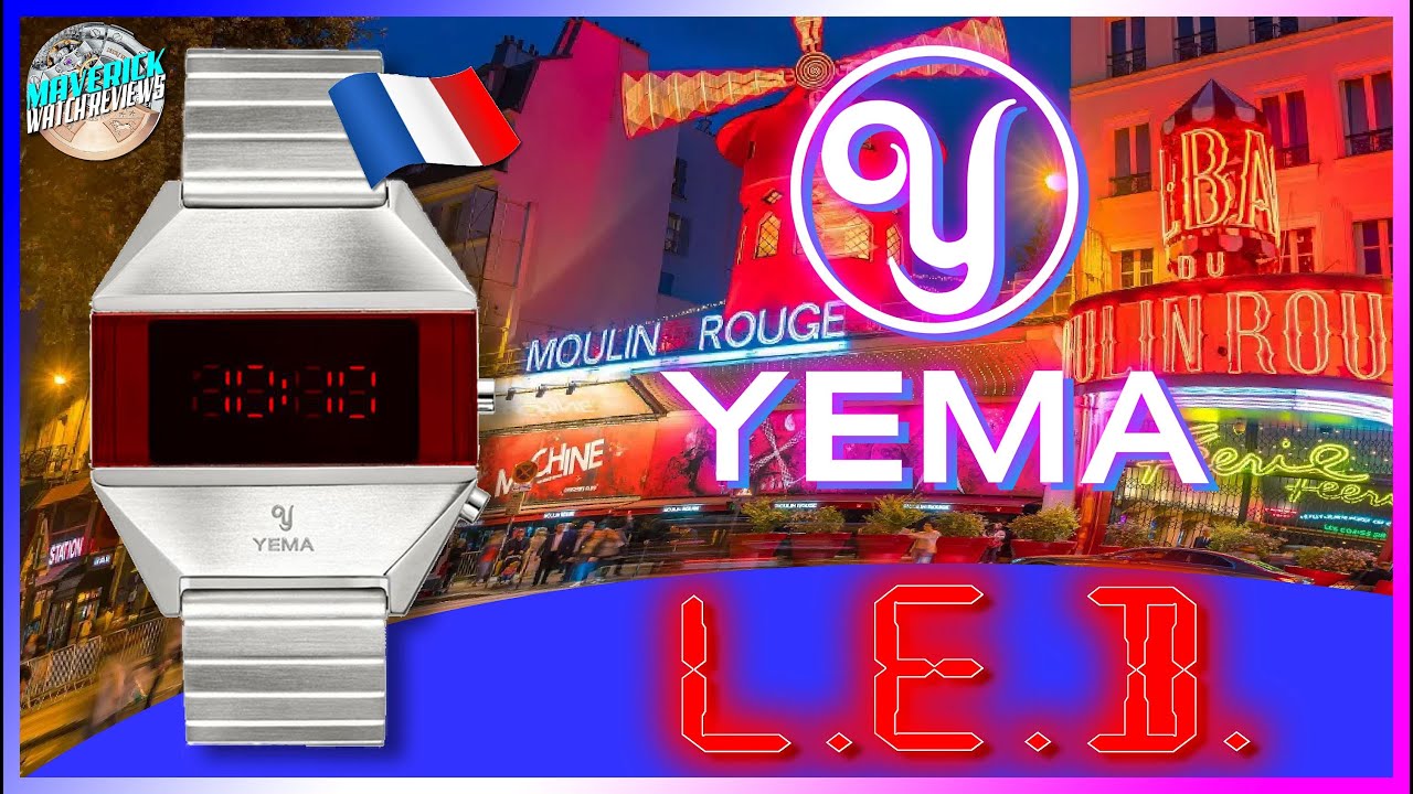 Ahhh The Memories! | Yema LED Silver 100m Quartz Re-Issue Unbox ...