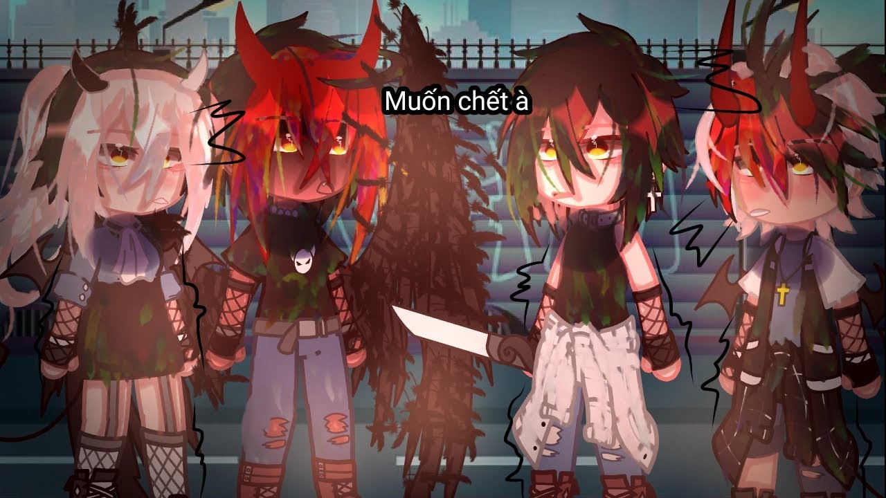 #đú Anh ta chỉ muốn lên nhân giới dạo chơi và cái kết// gacha club ...