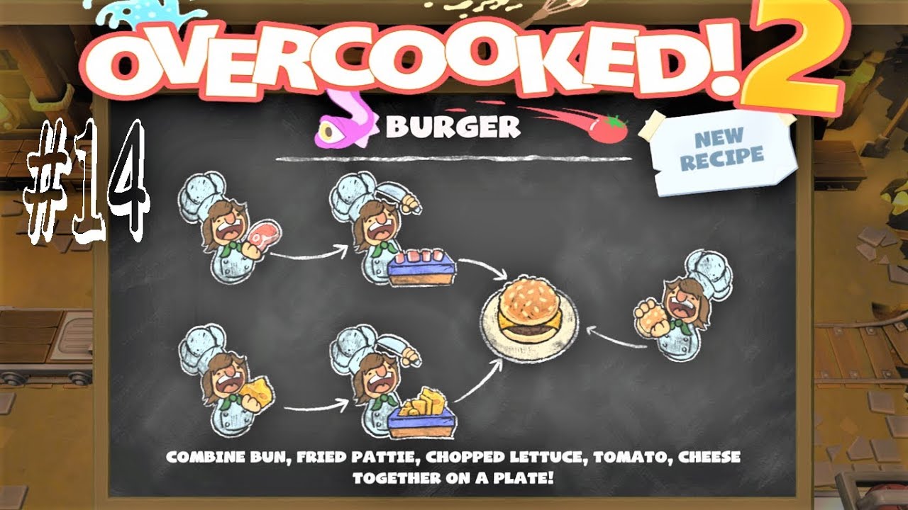 IT'S BURGER TIME!... || Overcooked! 2 [2-6] - YouTube