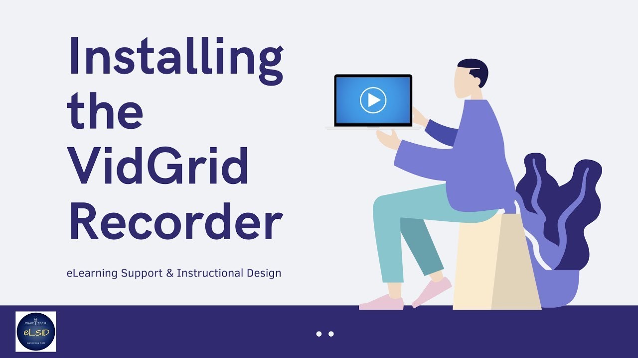 Installing the VidGrid Recorder - YouTube