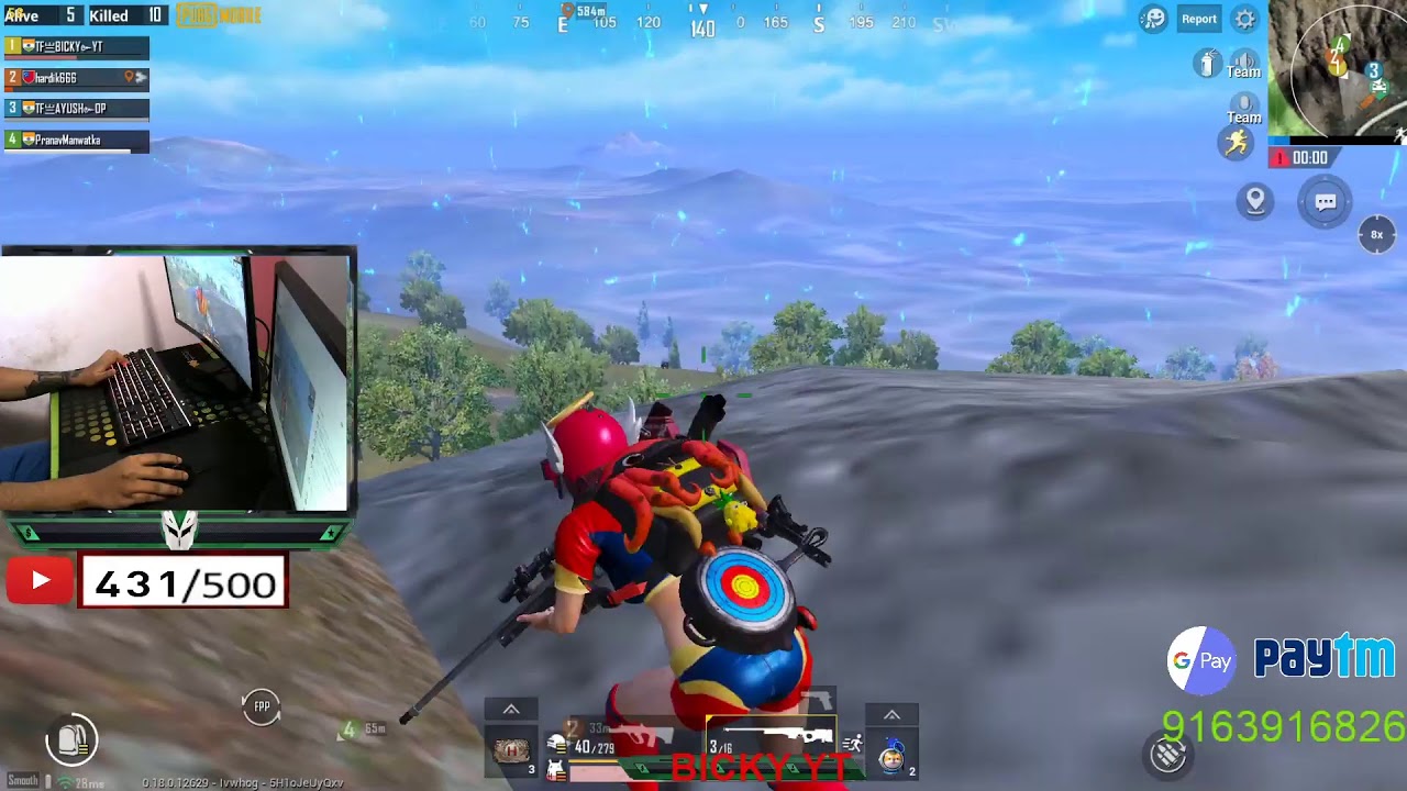 PUBG MOBILE RUSH GAME PLAY (TF BICKY YT) - YouTube