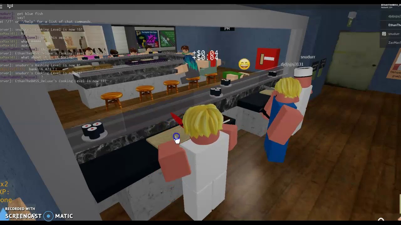 some sushi makeing game - YouTube