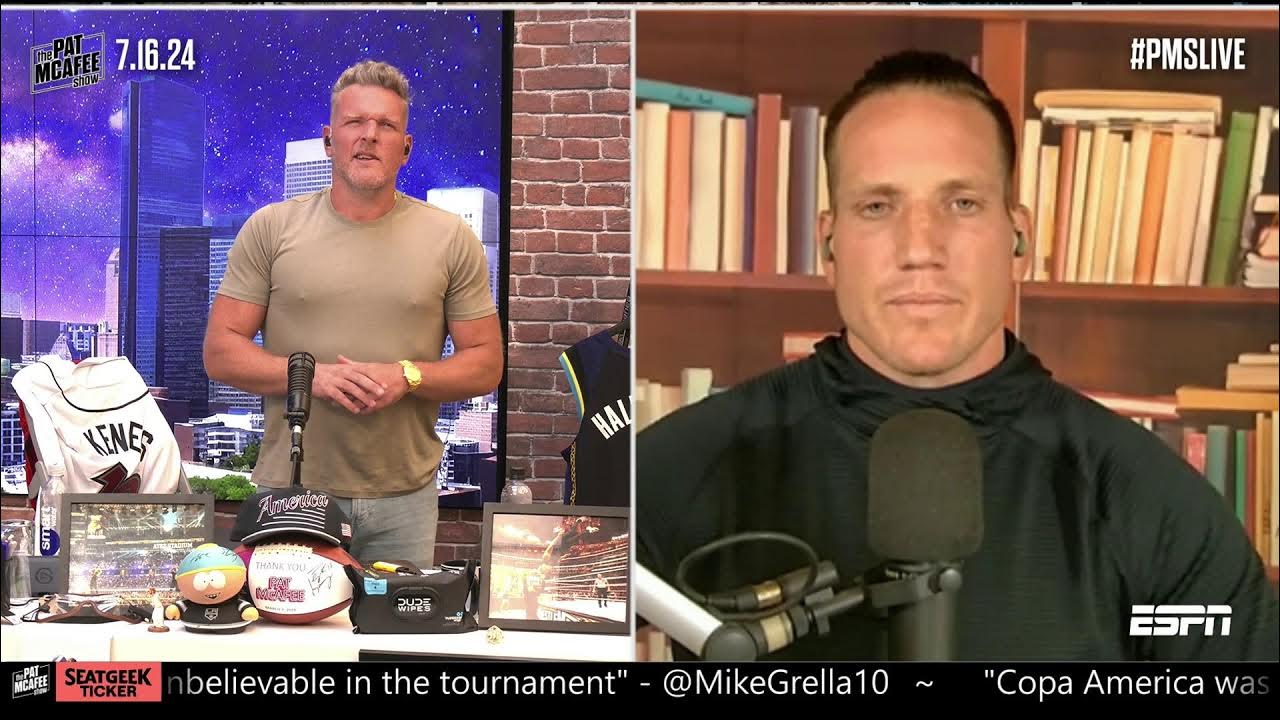 The Pat McAfee Show Live | Tuesday July 16th, 2024 - YouTube