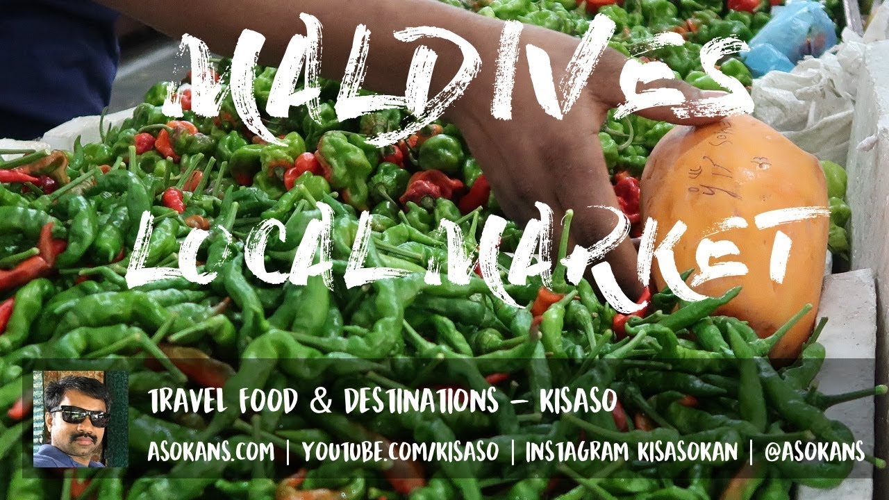 Maldives - Local Market at Male' - Fish , Vegetable and Fruit Market in ...