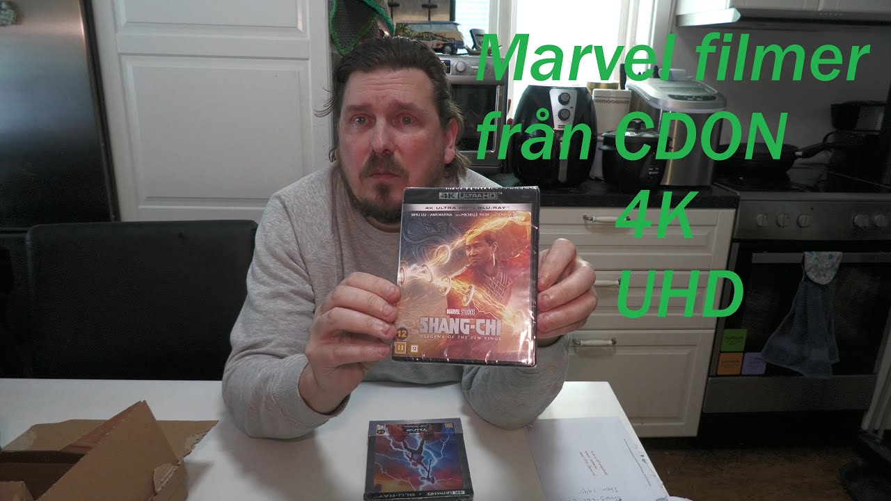 Unboxing Marvel filmer 4K Thor - Love and Thunder & Shang-Chi the ...