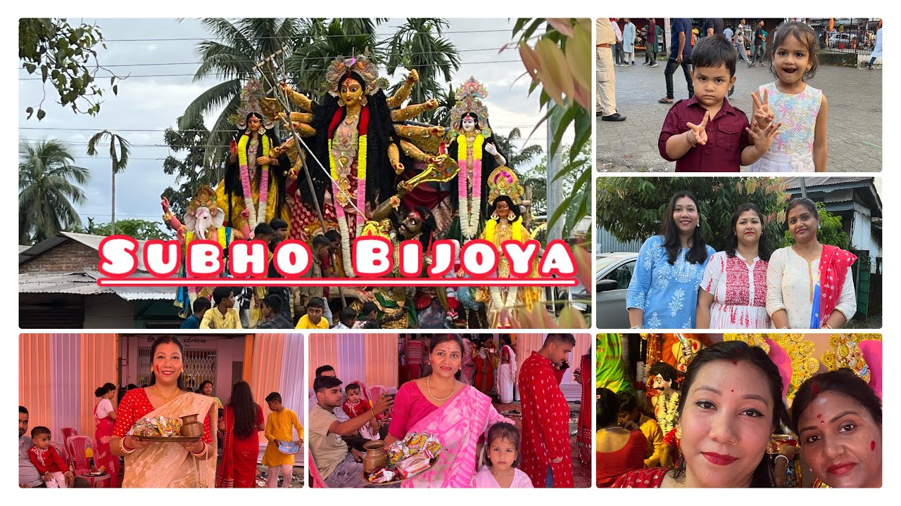 New vlog ️🥰//Subho Bijoya Dashami everyone 👏🌸☺️ - YouTube