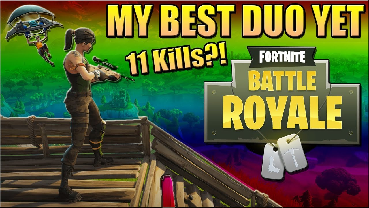MY BEST DUO WIN YET !! | Bleach Noob Plays Fortnite #1 | Fortnite ...