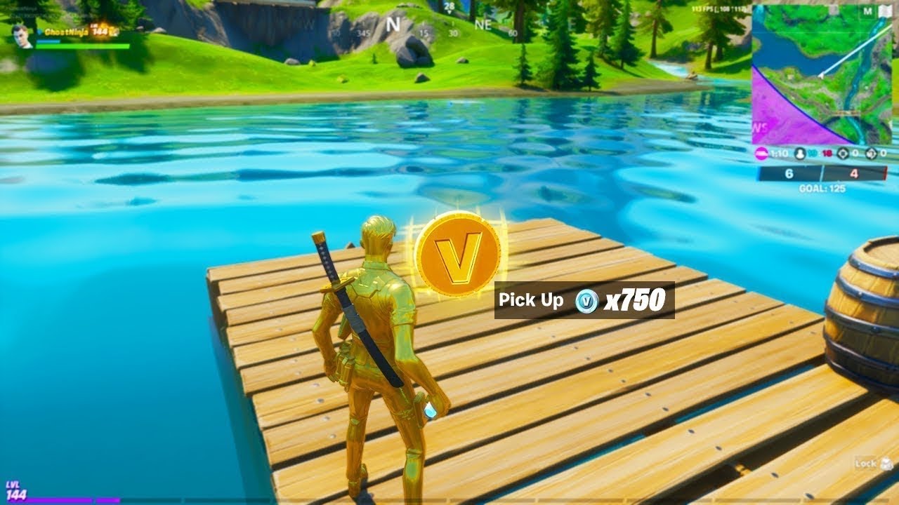 V-Bucks Coin In Fortnite how to get it . - YouTube