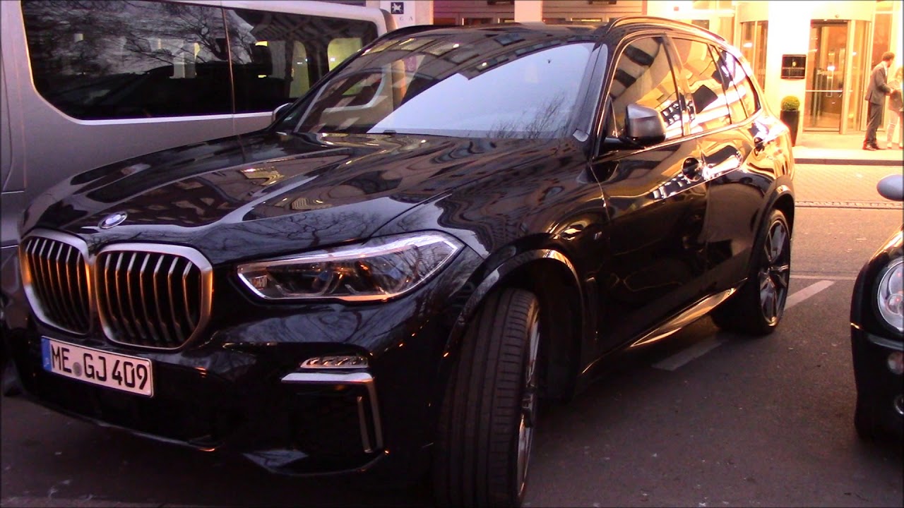 First looks on the 2019 BMW X5 M50d - YouTube
