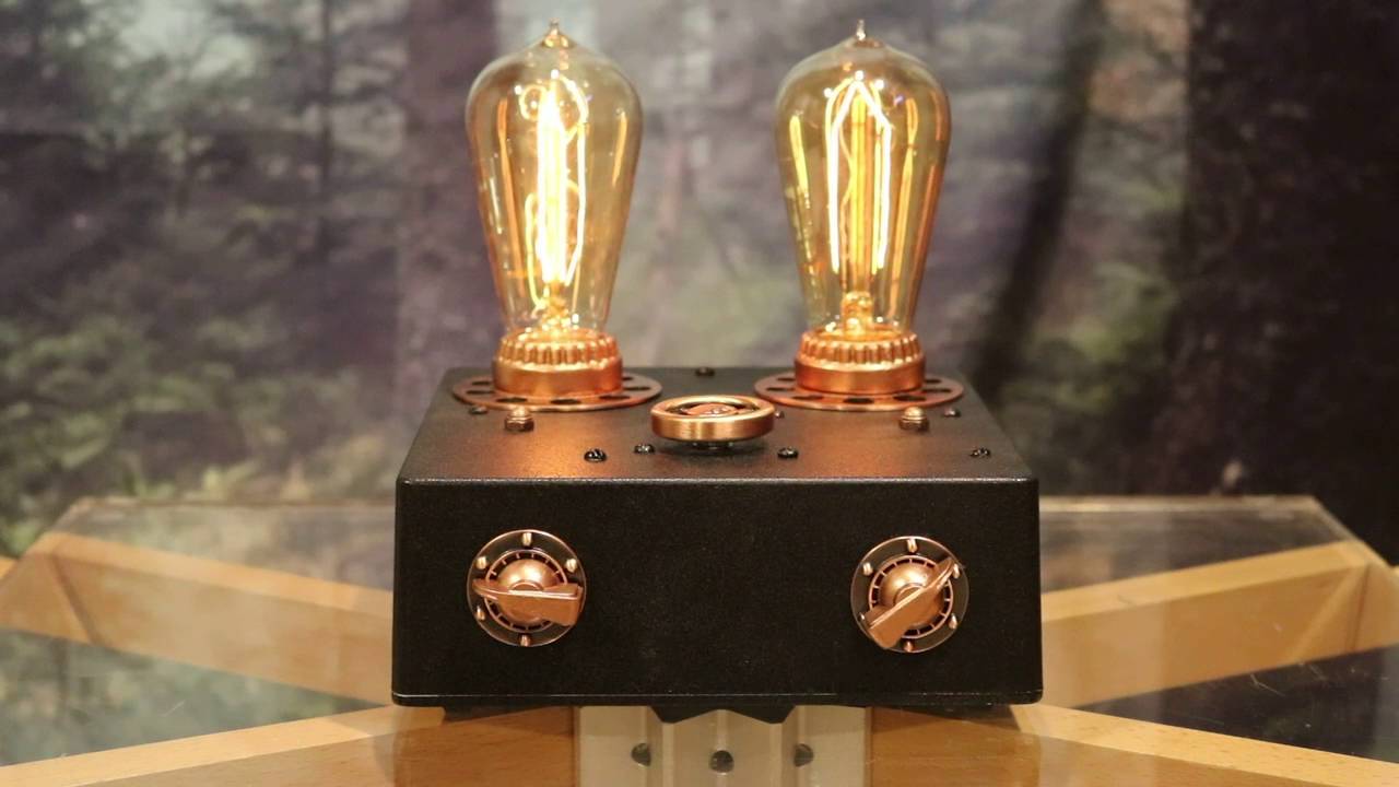 Fleawatt "Edison" Lamp Amp - YouTube