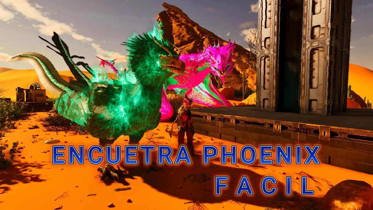 ENCUENTRA Y TAMEA A TU PHOENIX 100% GARANTIZADO Ark survival ascended ...