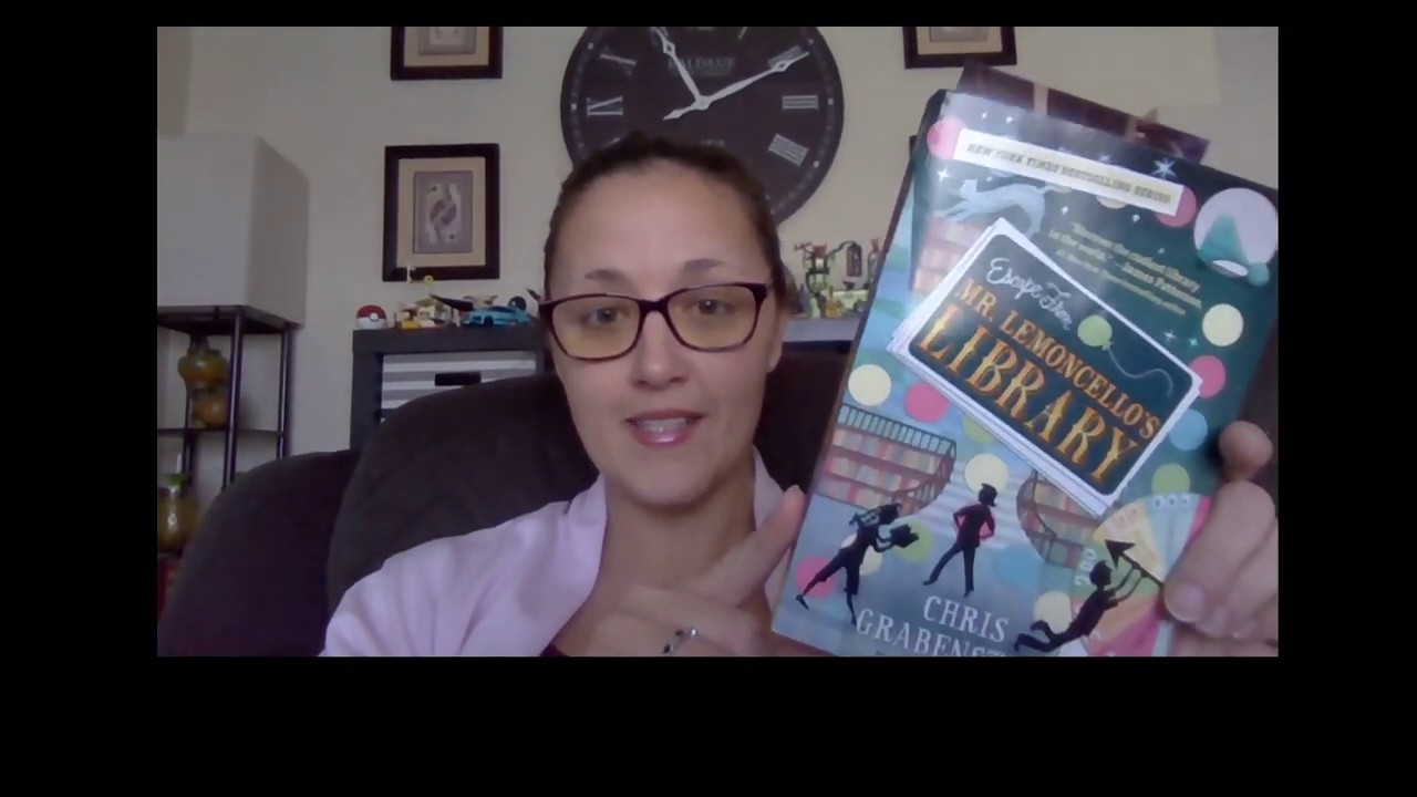 Read ESCAPE from Mr Lemoncellos Library with me - YouTube