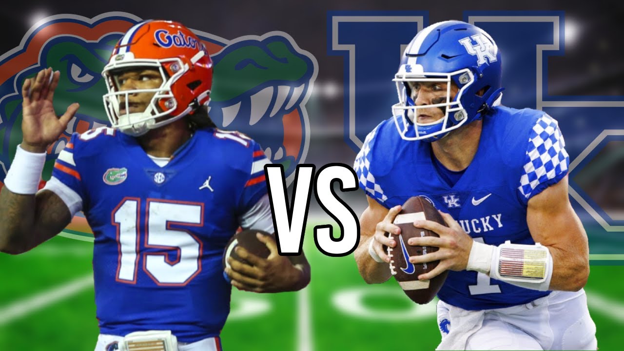 Florida Gators VS Kentucky Wildcats Football | Anthony Richardson, Will ...