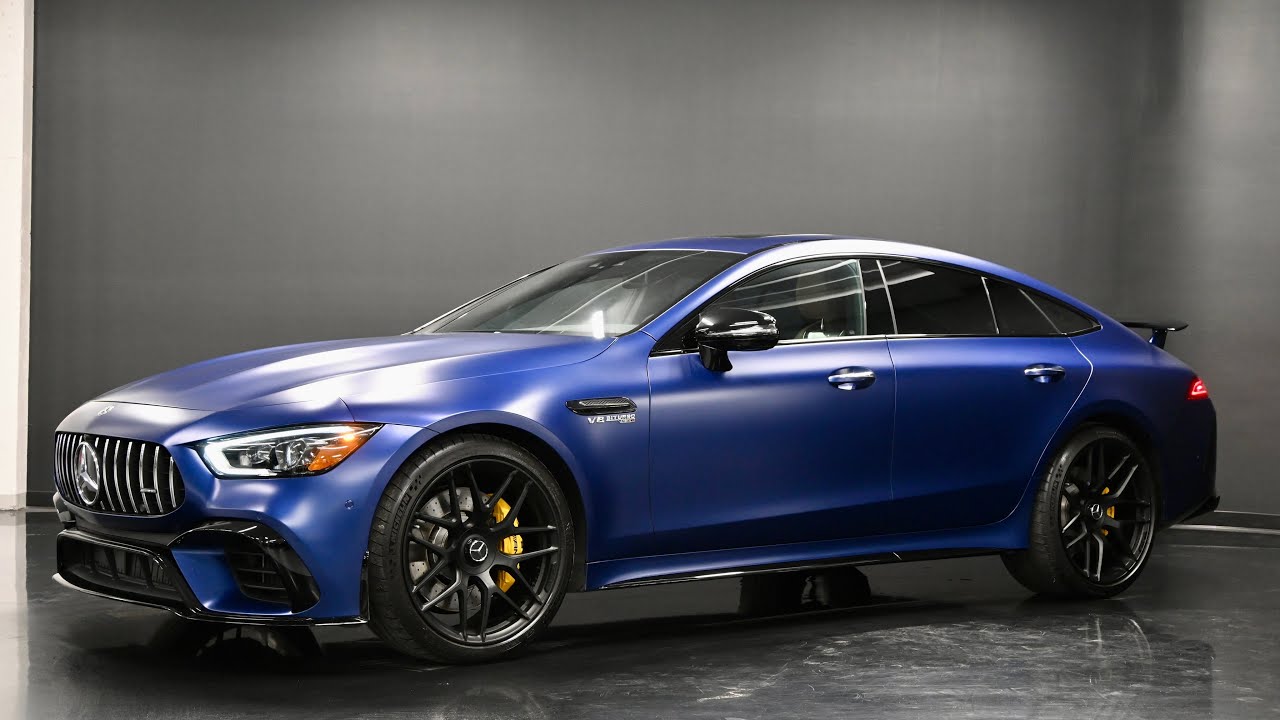 2019 Mercedes AMG GT63 S 4Matic+ 4door Coupe - Revs + Walkaround 4k ...