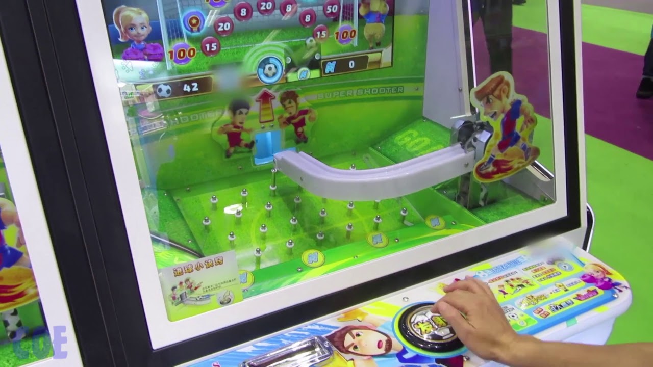 Kick Mania Soccer Game Ticket Redemption Arcade Machine - YouTube