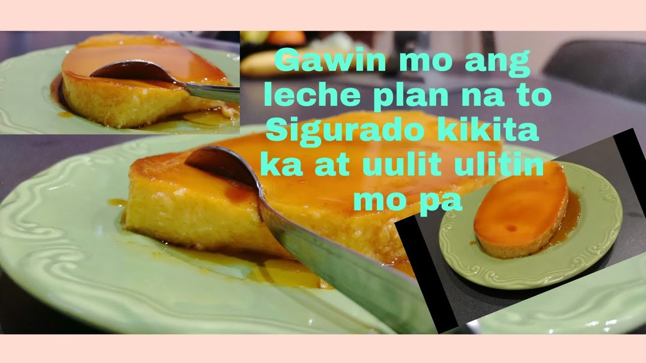 How to make letche plan simple recipe/egg yolk dissert - YouTube