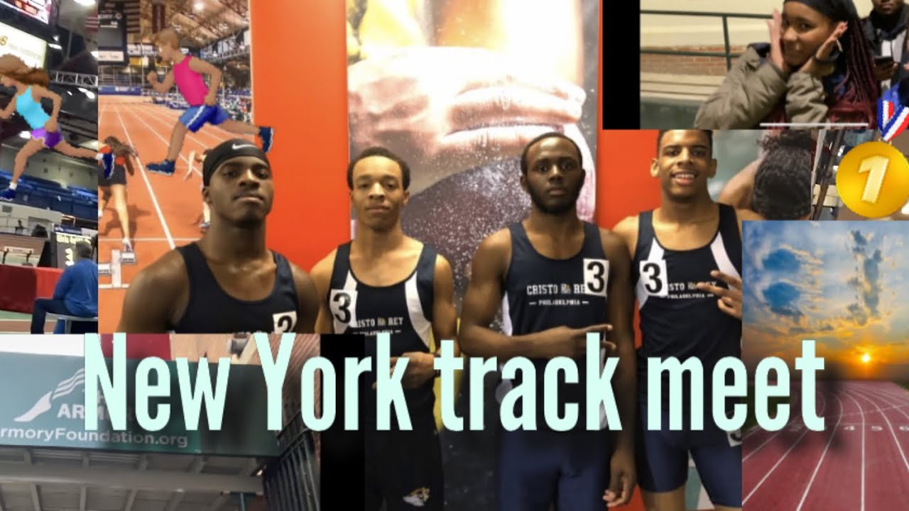 New York track meet at the Armory 🏃🏽‍♂️🥇 | VLOG 75 - YouTube