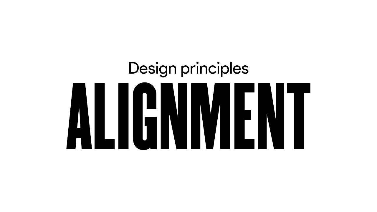 Design principles: alignment (বাংলা) - YouTube