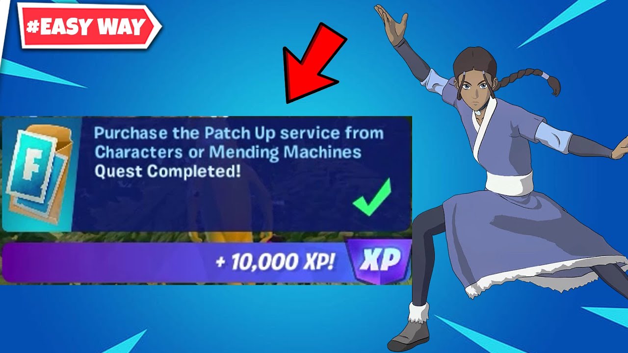How to EASILY Purchase the Patch Up service from Characters or Mending ...