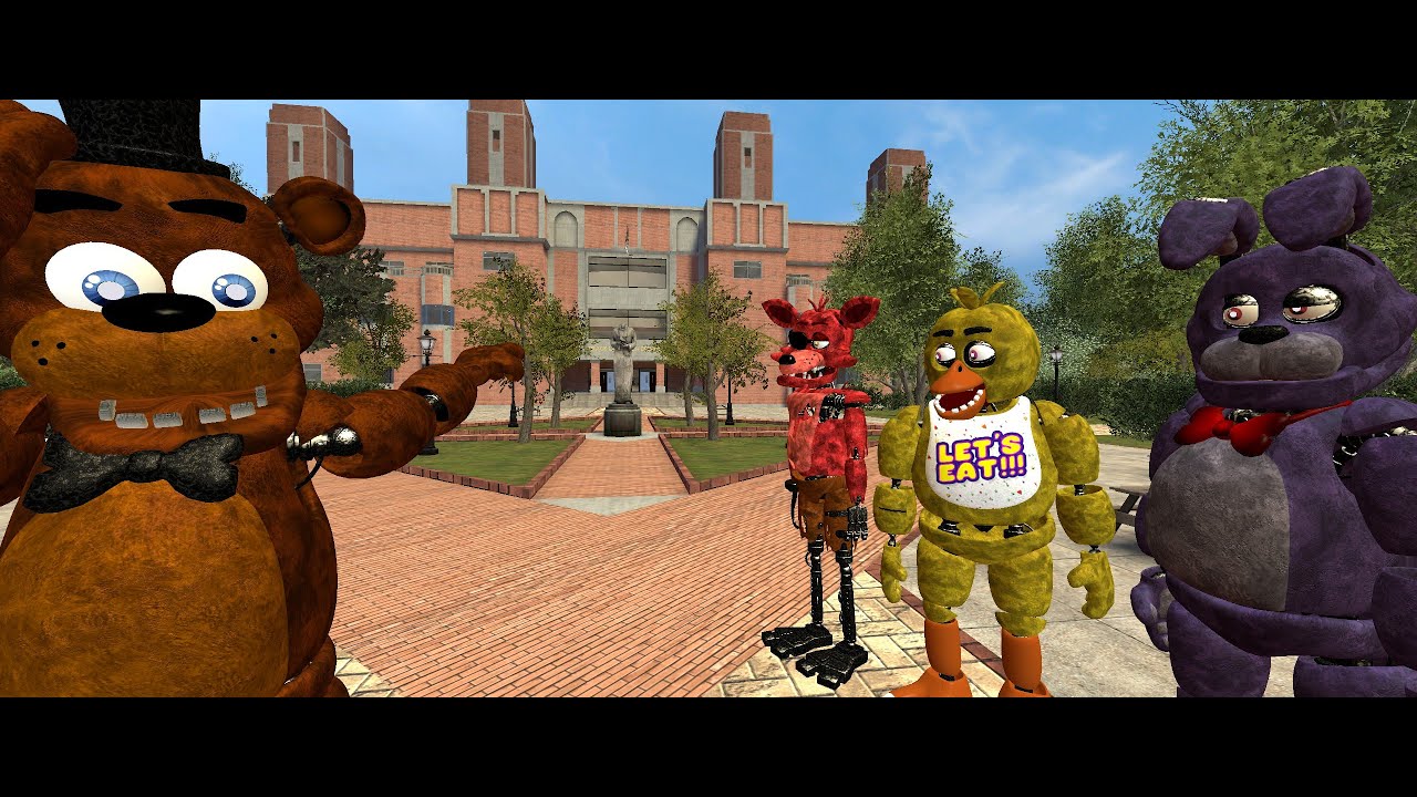 Gmod FNAF School Ep 1 | School Time - YouTube