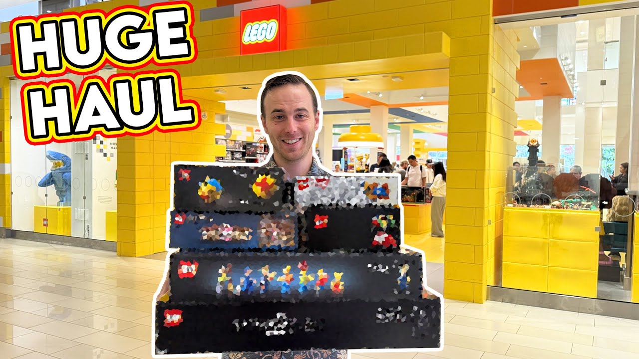 Big LEGO Store Haul | Exciting Event | Parts Inbound | VLOG - YouTube