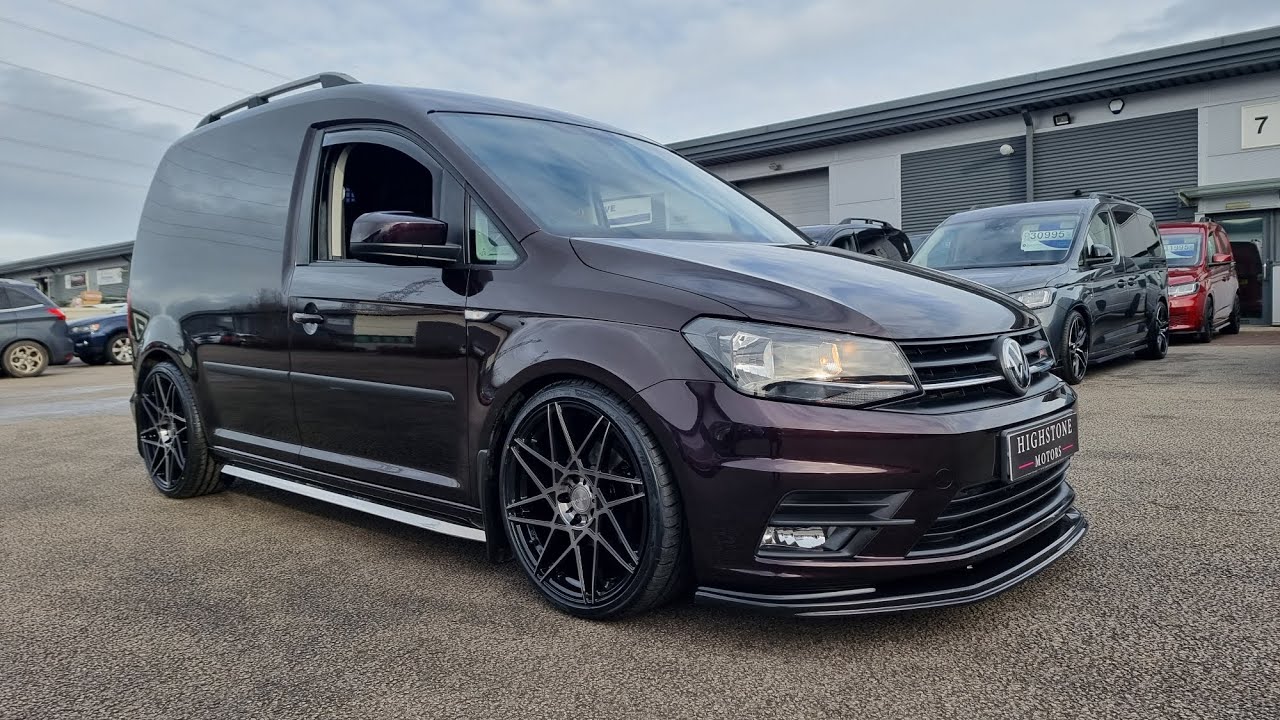 volkswagen Caddy sportline edition r modified Lowered Remapped alloys ...