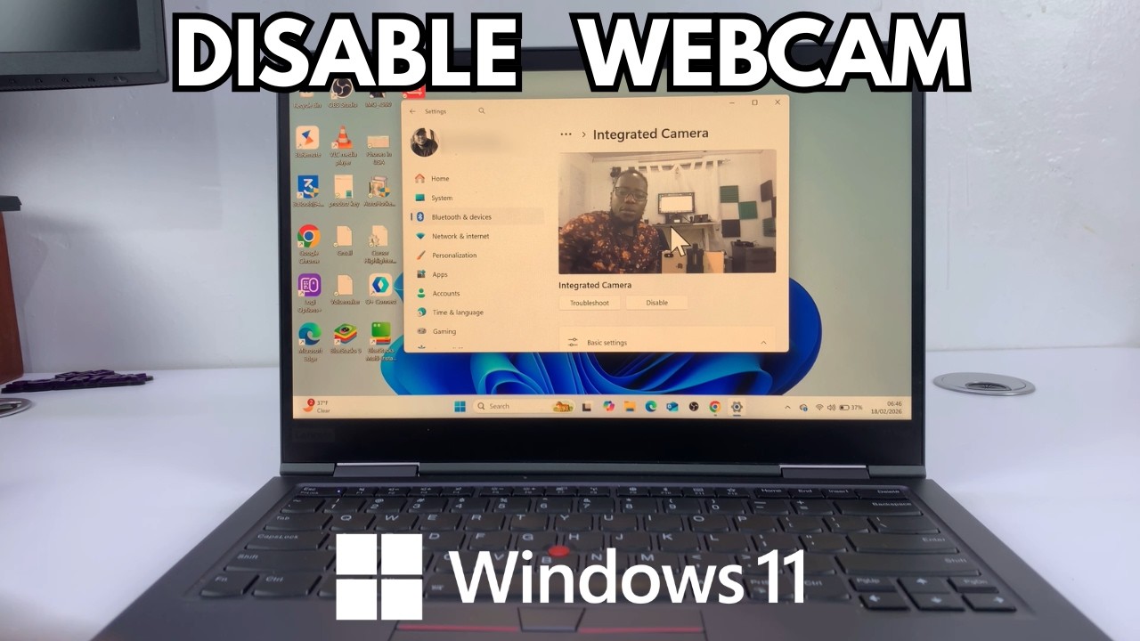 How To Disable Webcam On Windows 11 Laptop - YouTube