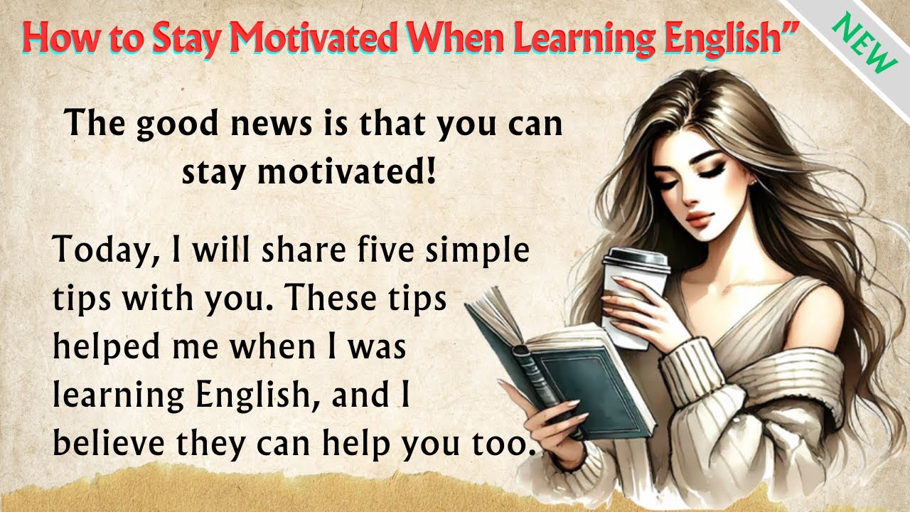How to Stay Motivated When Learning English || Simple Topics for ...